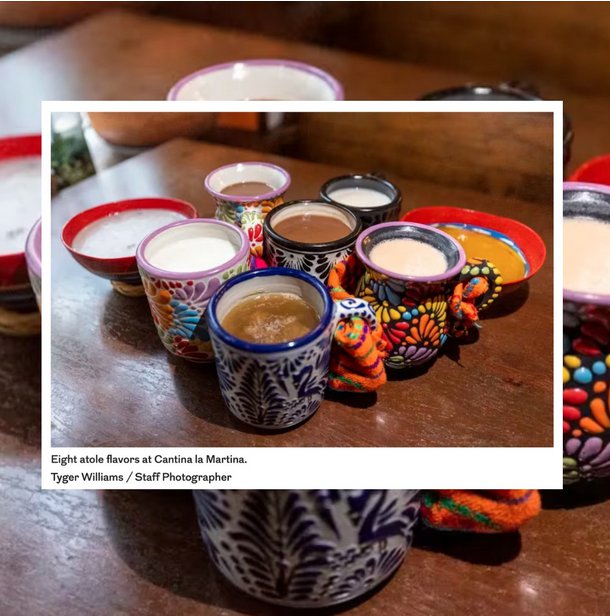 ¡Buena Idea! Special Atoles and Moles at Cantina La Martina ...