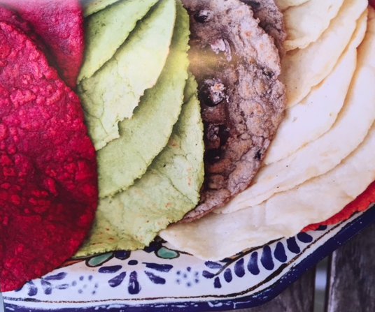 Colored Tortillas - elrestaurante.com